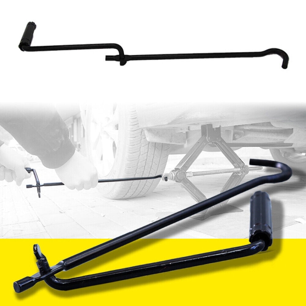 Car Foldable Hand Jack Rocker Folding Handle Scissor Jack Rocker ...