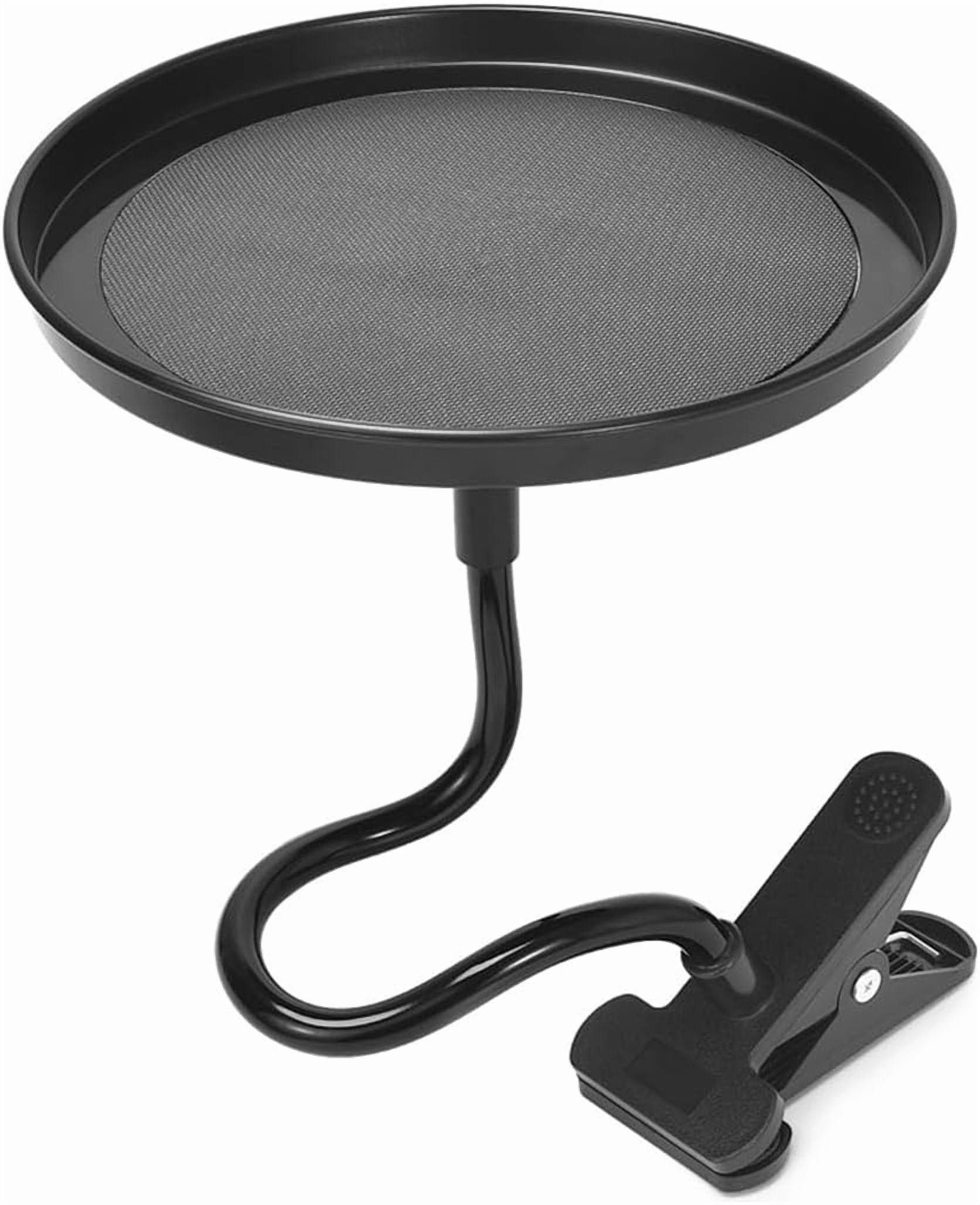 Car Food Tray, Adjustable Rotating Tray with Clamp Holder, Universal ...