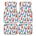 Car Foot Mat 4 Pcs Set Crystal Velvet Non Slip Bottom Quick Install ...