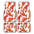Car Foot Mat 4 Pcs Set Crystal Velvet Non Slip Bottom Quick Install ...