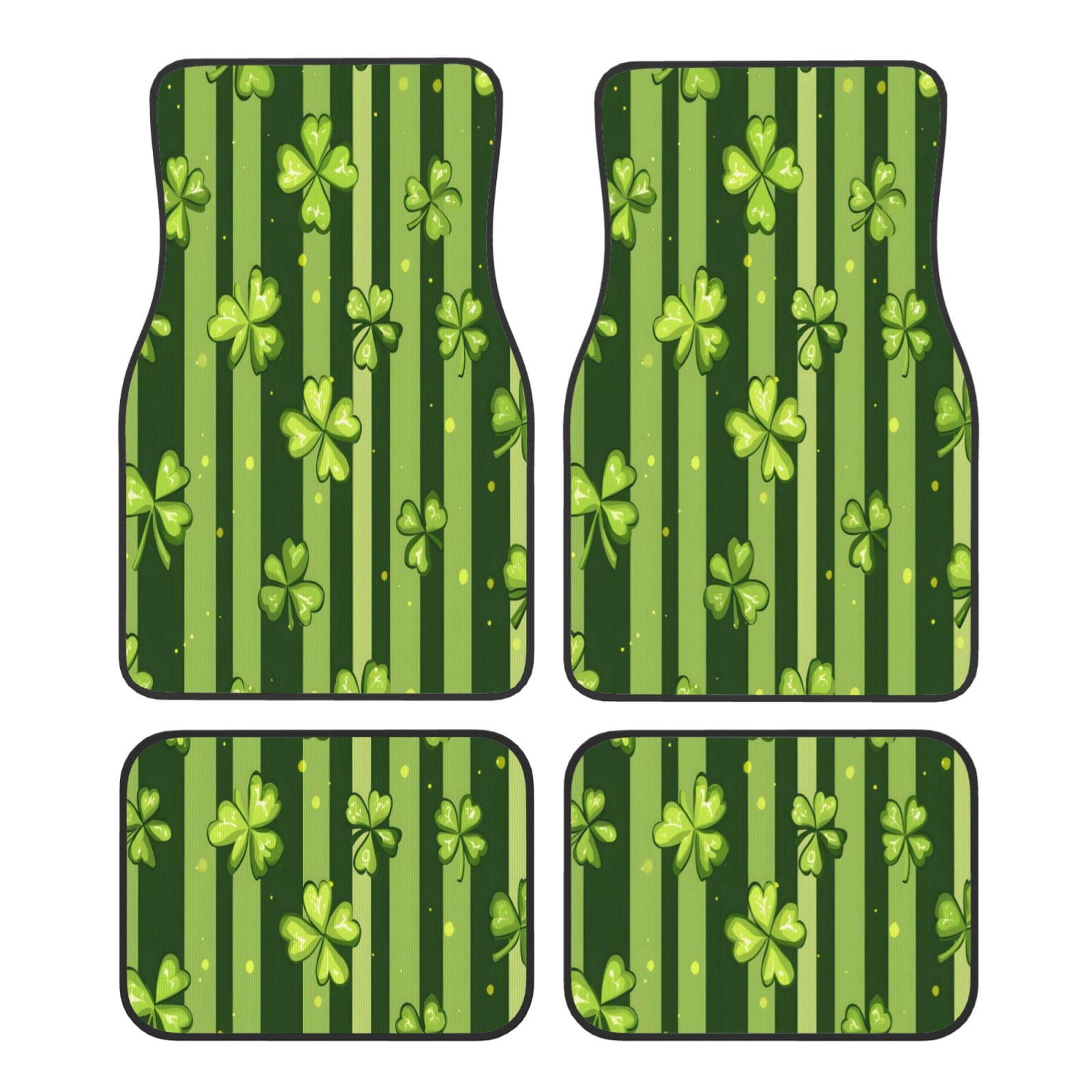 Car Foot Mat 4 Pcs Set Crystal Velvet Non Slip Bottom Quick Install ...