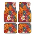 Car Foot Mat Four Piece Set Crystal Velvet Non Slip Bottom Quick ...