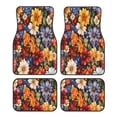 Car Foot Mat Four Piece Set Crystal Velvet Non Slip Bottom Quick ...