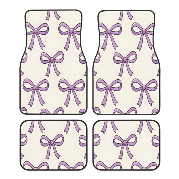 Car Foot Mat Four Piece Set Crystal Velvet Non Slip Bottom Quick ...