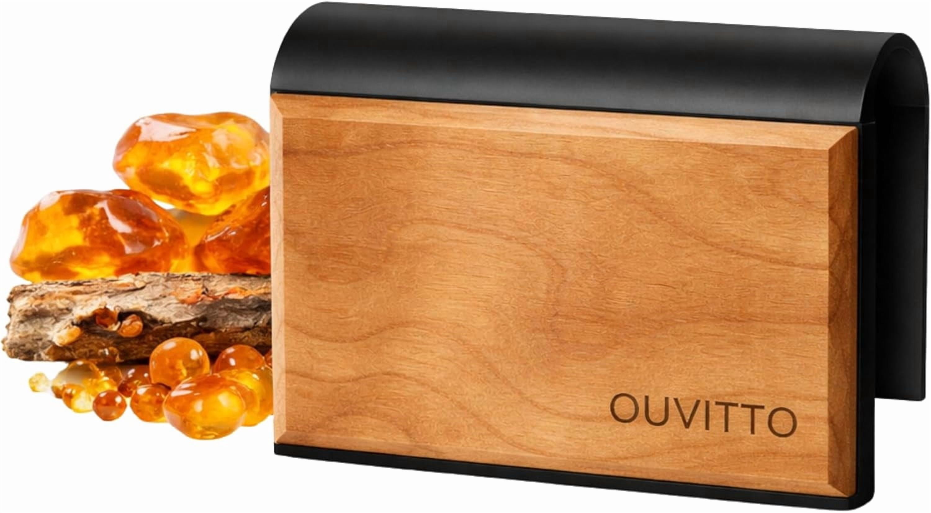 Car Fragrance Diffuser Sunshade Clip - reusable metal clip with amber ...