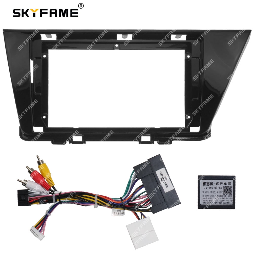 Car Frame Fascia Adapter Canbus Box Decode Android Radio Dash Fitting ...