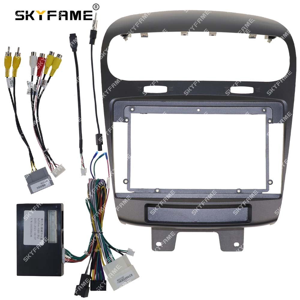 Car Frame Fascia Adapter Canbus Box Decoder Android Radio Dash Fitting ...