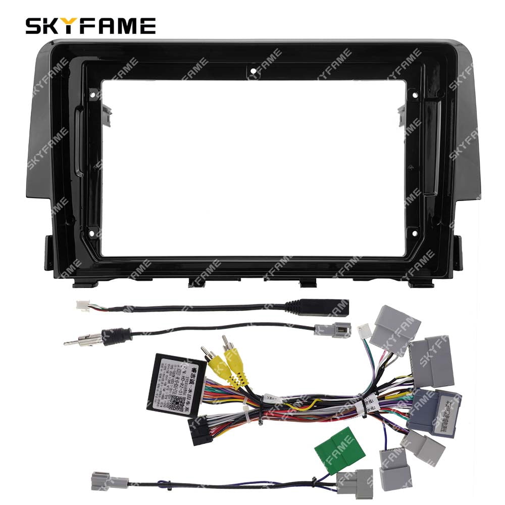 Car Frame Fascia Adapter Canbus Box Decoder Android Radio Dash Fitting ...