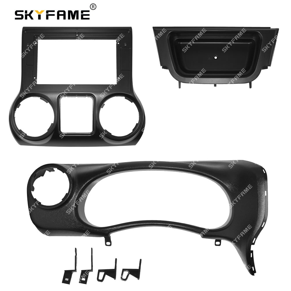 Car Frame Fascia Adapter Canbus Box Decoder Android Radio Dash Fitting ...