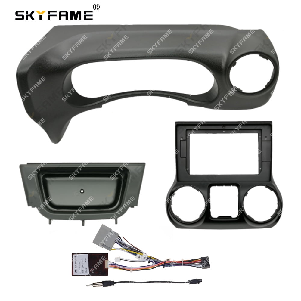Car Frame Fascia Adapter Canbus Box Decoder Android Radio Dash Fitting ...