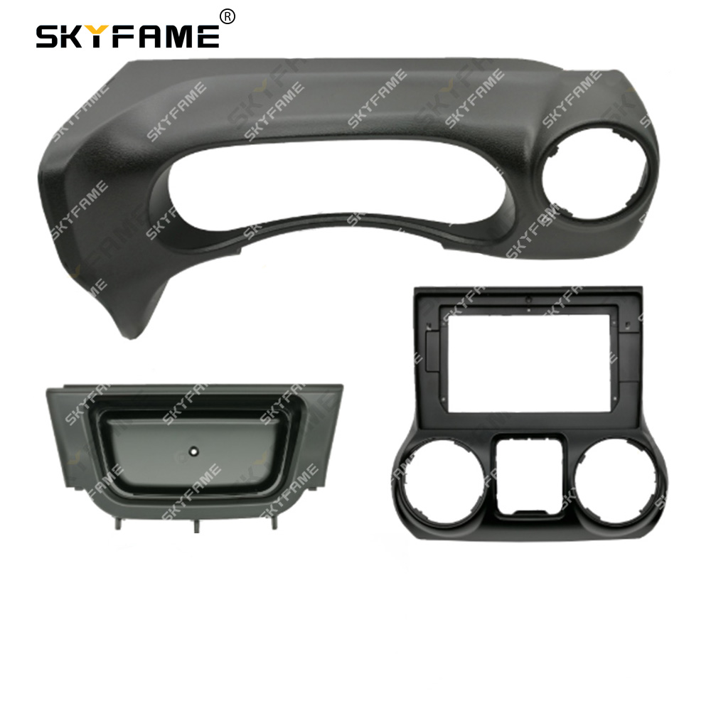 Car Frame Fascia Adapter Canbus Box Decoder Android Radio Dash Fitting ...