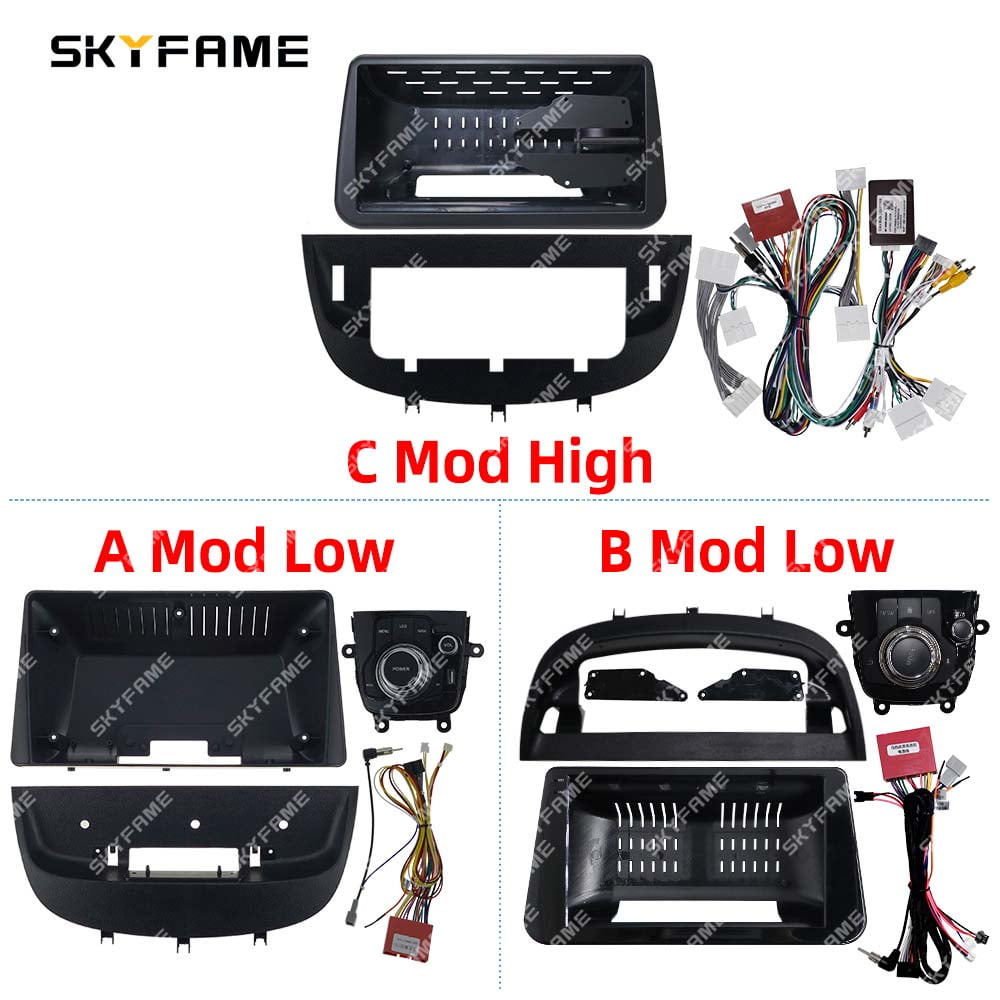 Car Frame Fascia Adapter Canbus Box Decoder Android Radio Dash Fitting ...