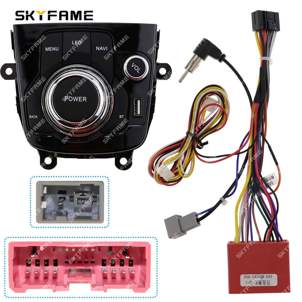 Car Frame Fascia Adapter Canbus Box Decoder Android Radio Dash Fitting ...