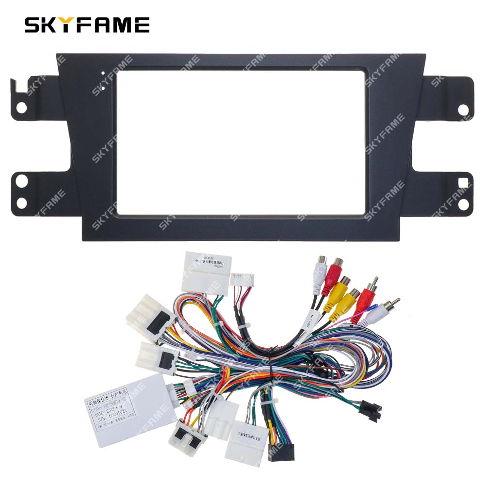 Car Frame Fascia Adapter Canbus Box Decoder Android Radio Dash Fitting ...