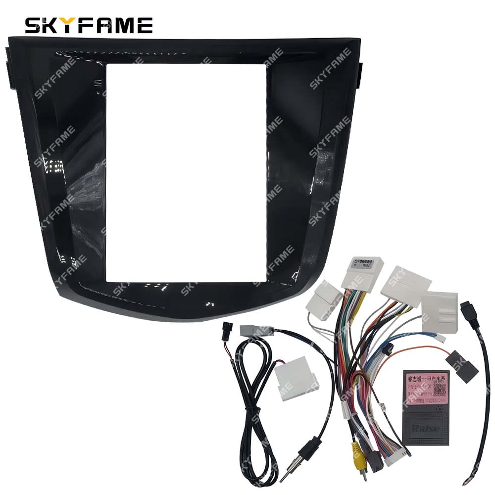 Car Frame Fascia Adapter Canbus Box Decoder Android Radio Dash Fitting ...