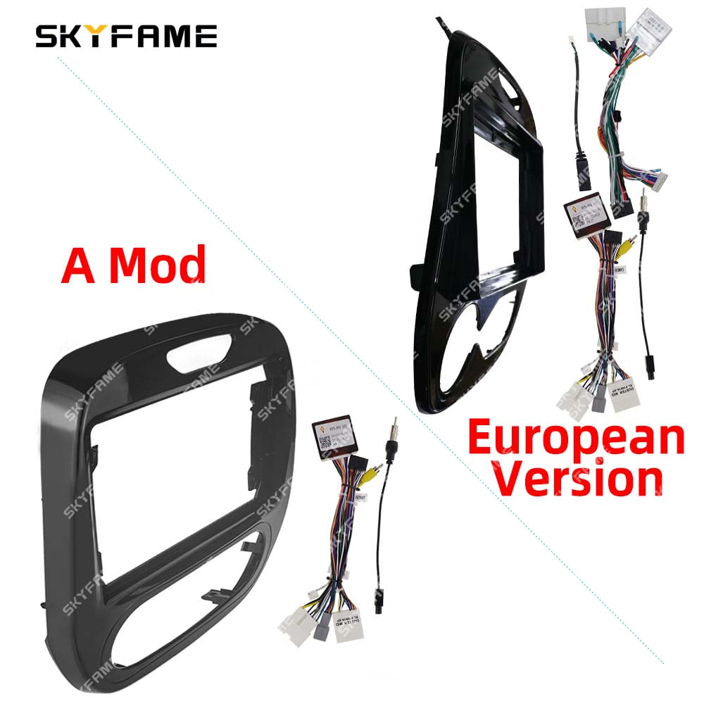 Car Frame Fascia Adapter Canbus Box Decoder Android Radio Dash Fitting ...