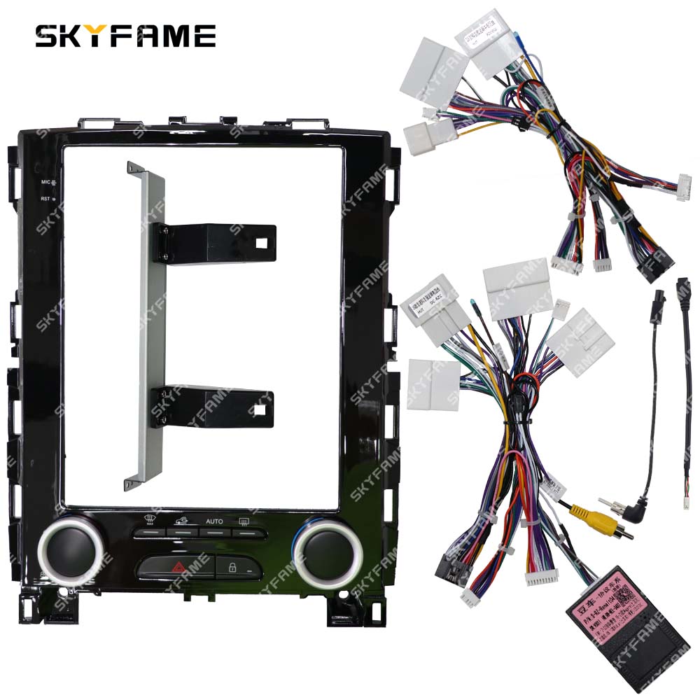 Car Frame Fascia Adapter Canbus Box Decoder Android Radio Dash Fitting ...