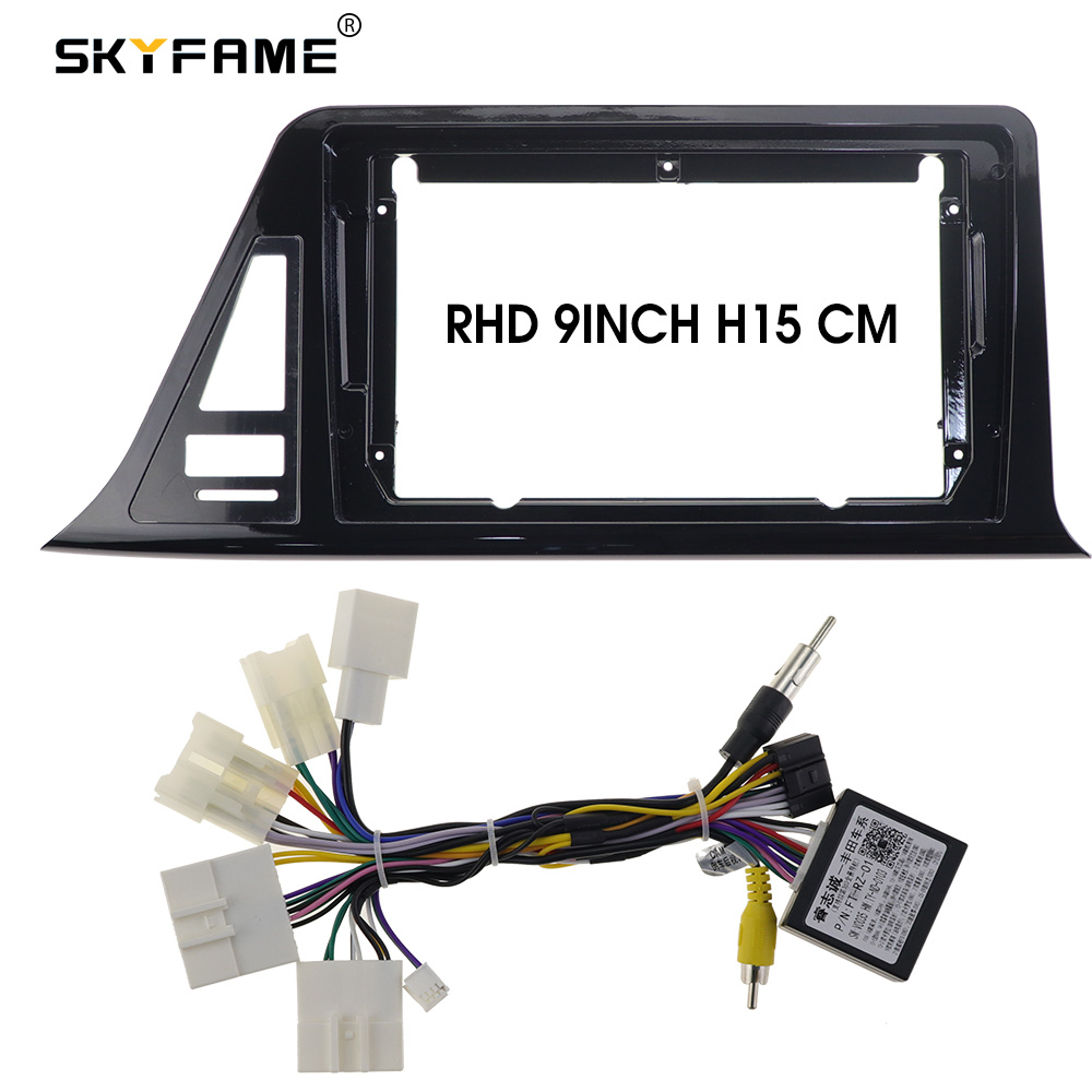 Car Frame Fascia Adapter Canbus Box Decoder Android Radio Dash Fitting ...