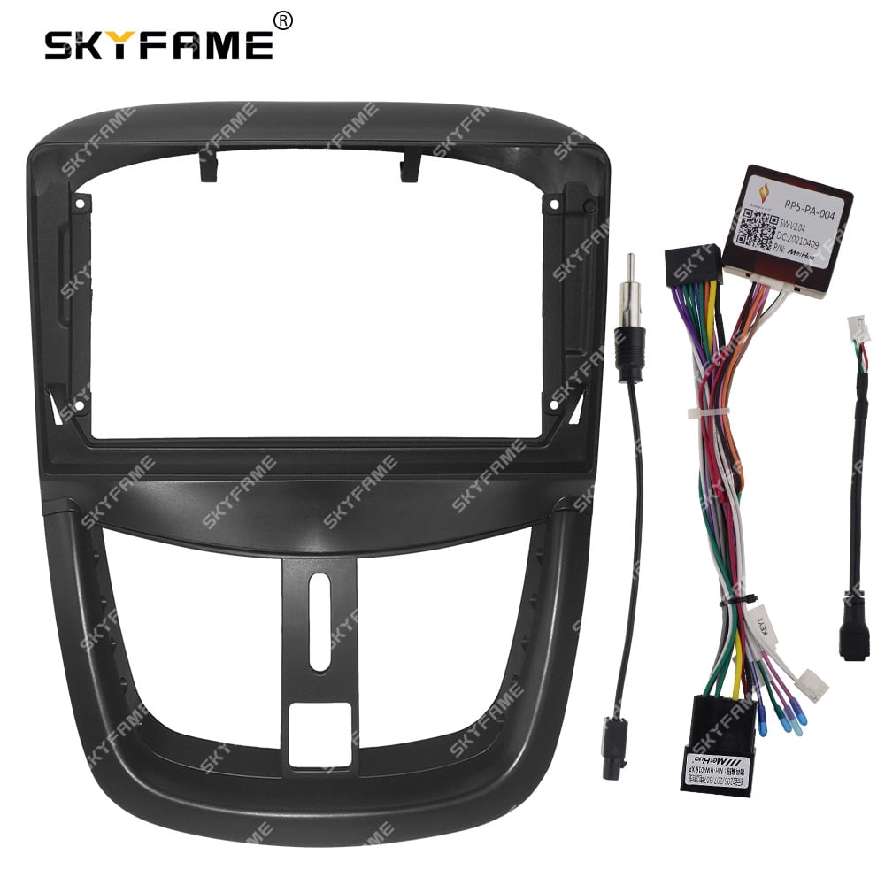 Car Frame Fascia Adapter Canbus Box Decoder For Peugeot 207 207CC ...