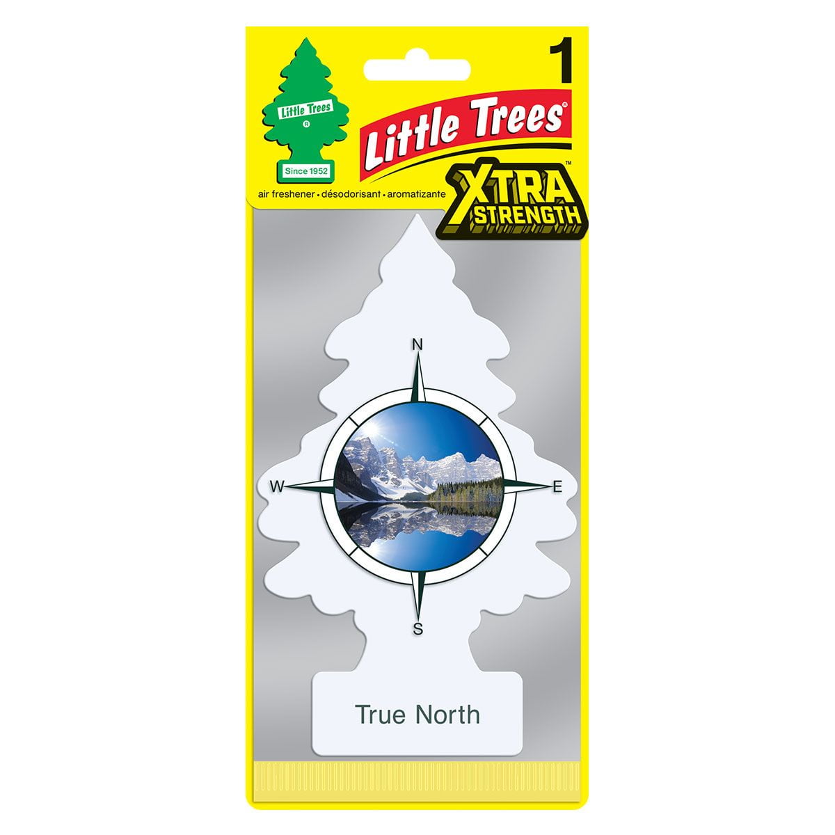 Car Freshener Little Tree Extra Strength Air Freshener- Tree True North ...