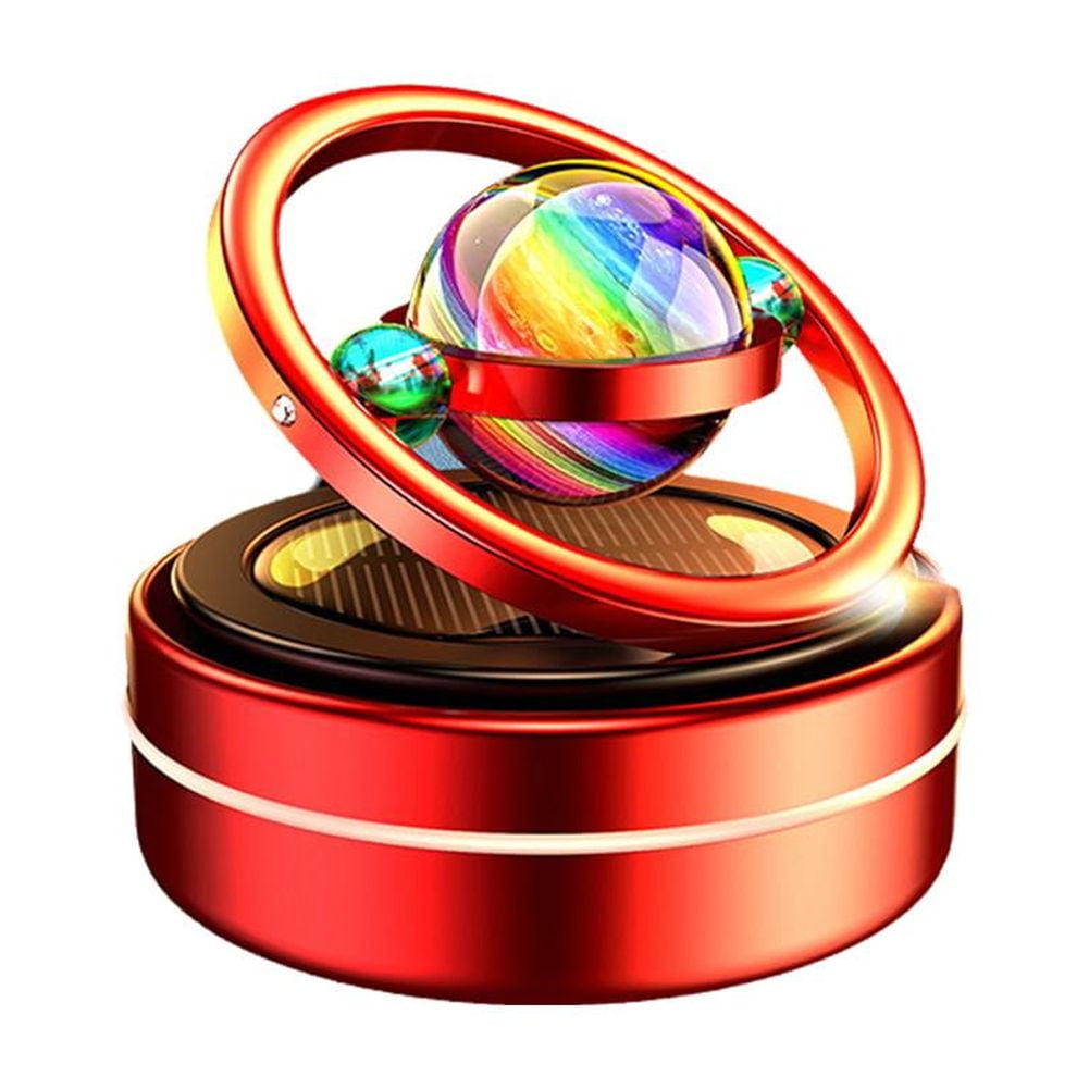 Car Freshener, Solar Energy Rotating Crystal Ball Purifier Diffusers ...