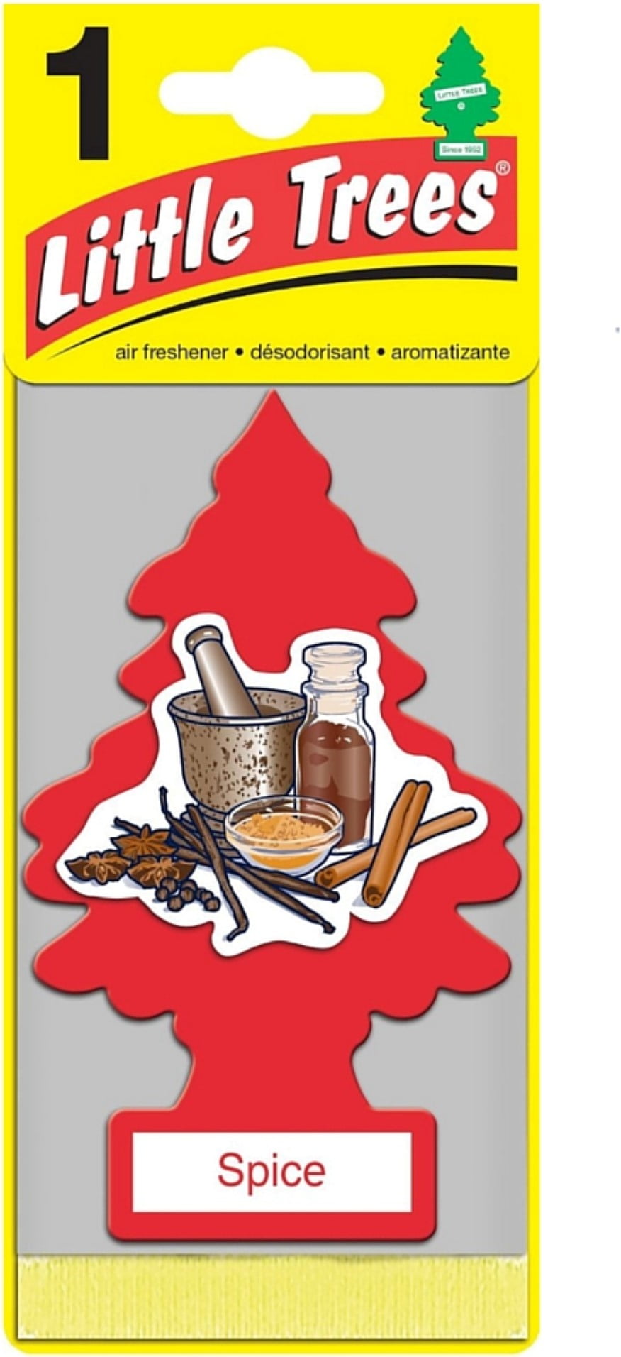 Little Trees Spice Scent Car Air Freshener - Fresh Auto Freshness, 1 ...