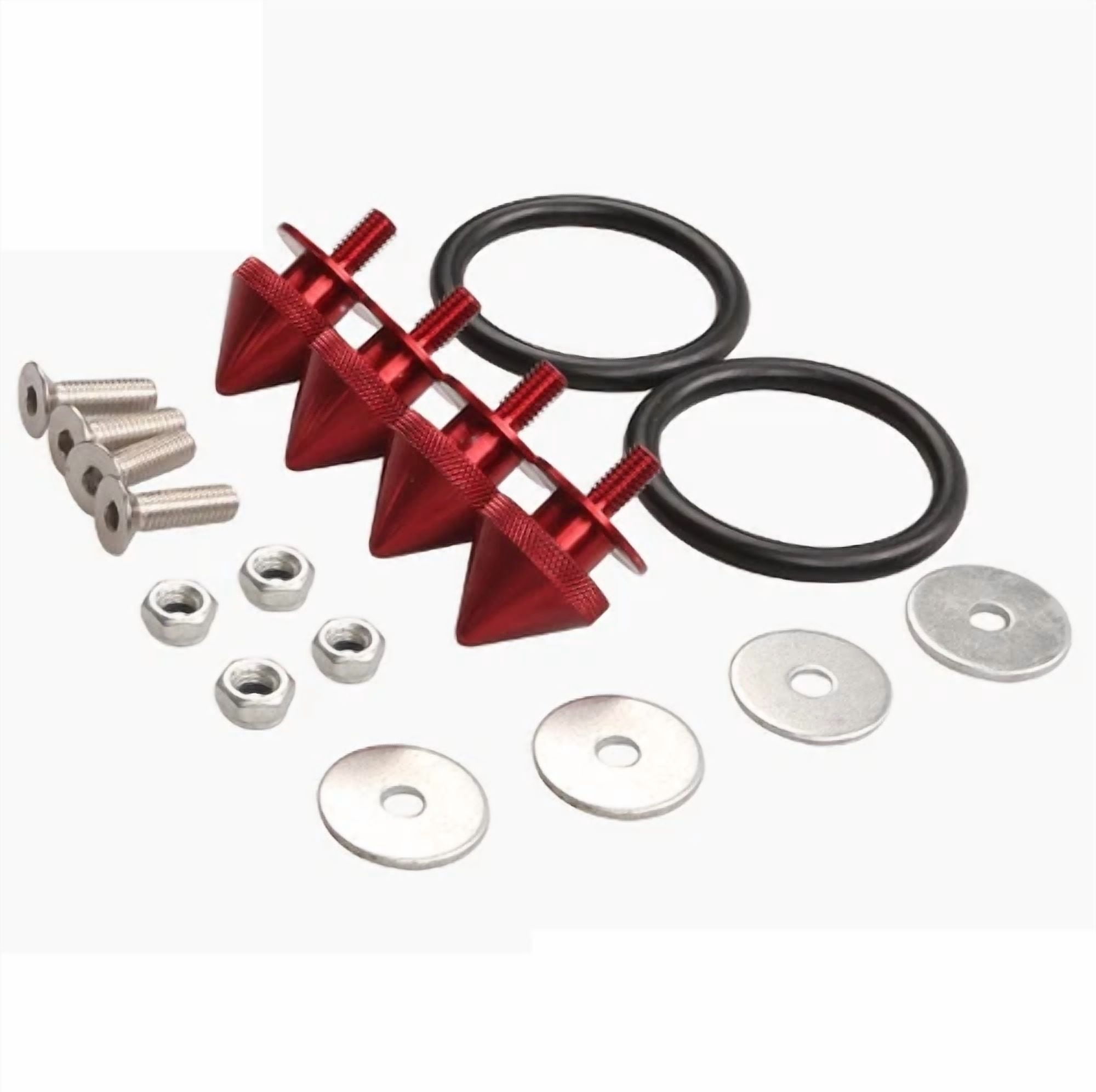 Car Front And Rear Bumper Refit Fasteners Fender Washers Reinforcement ...