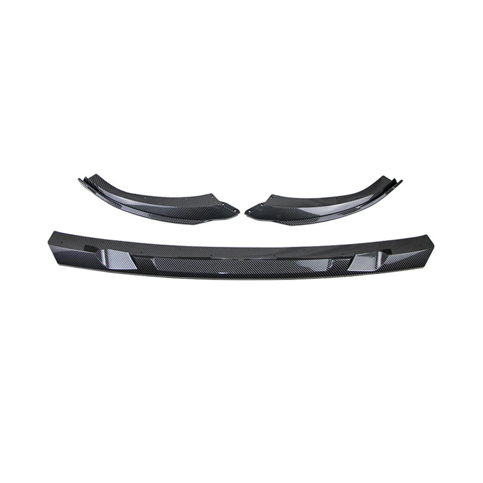 Car Front Bumper Lip Spoiler Diffuser Splitters Body Kit Aprons Cover ...