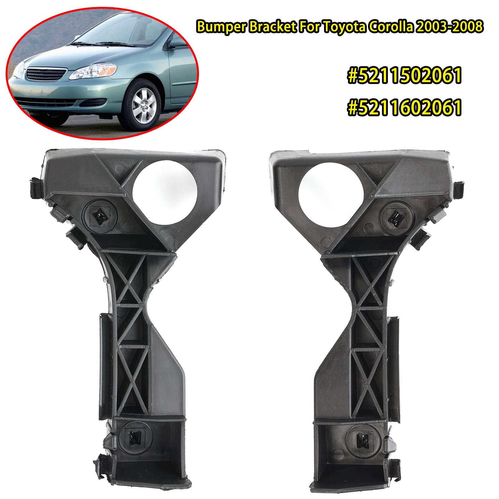 Car Front Bumper Retainer Bracket Toyota CorTrust2003 2004 2005 2006 ...
