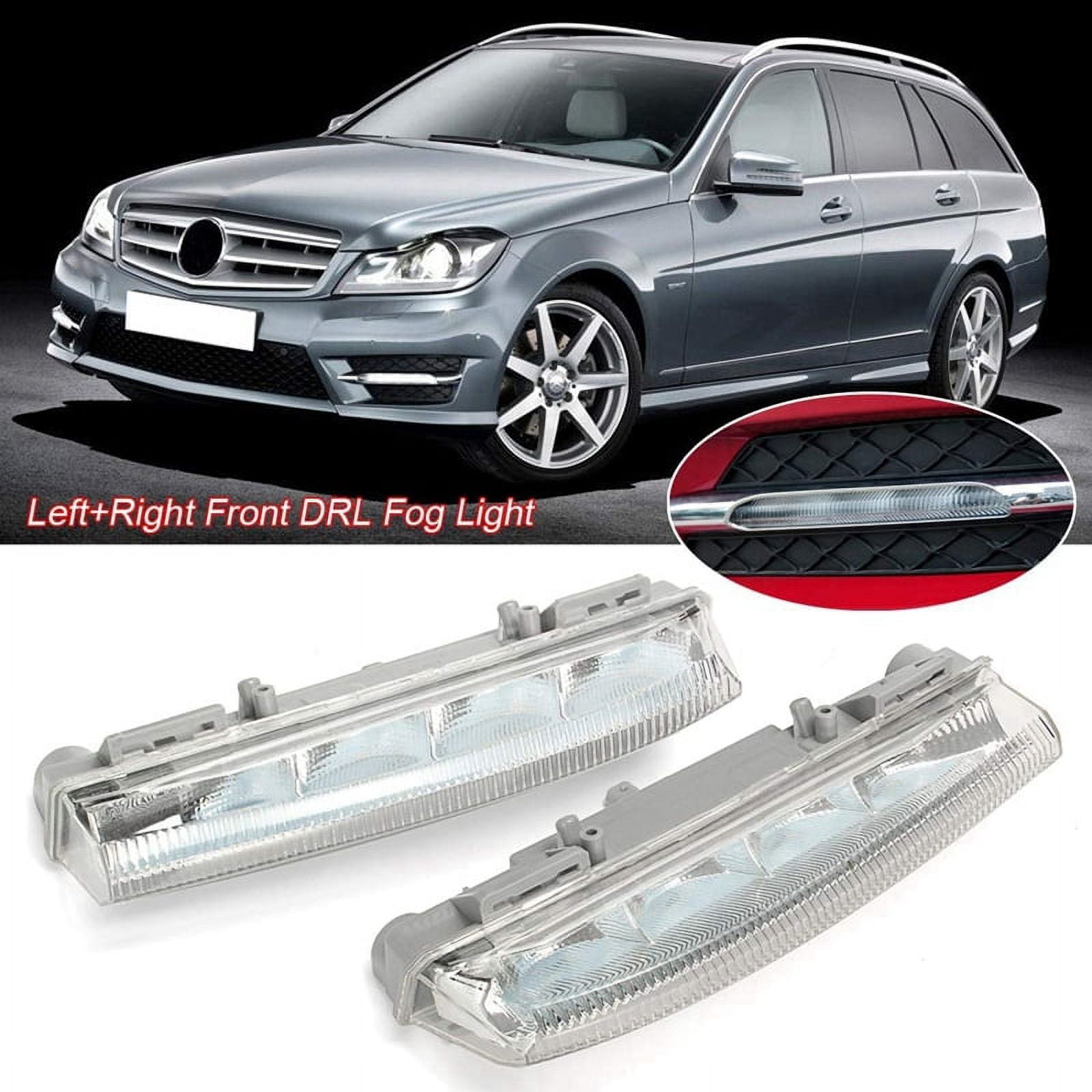 Car Front DRL Daytime Running Light Fog Lamp for W204 W212 C250 C280 ...