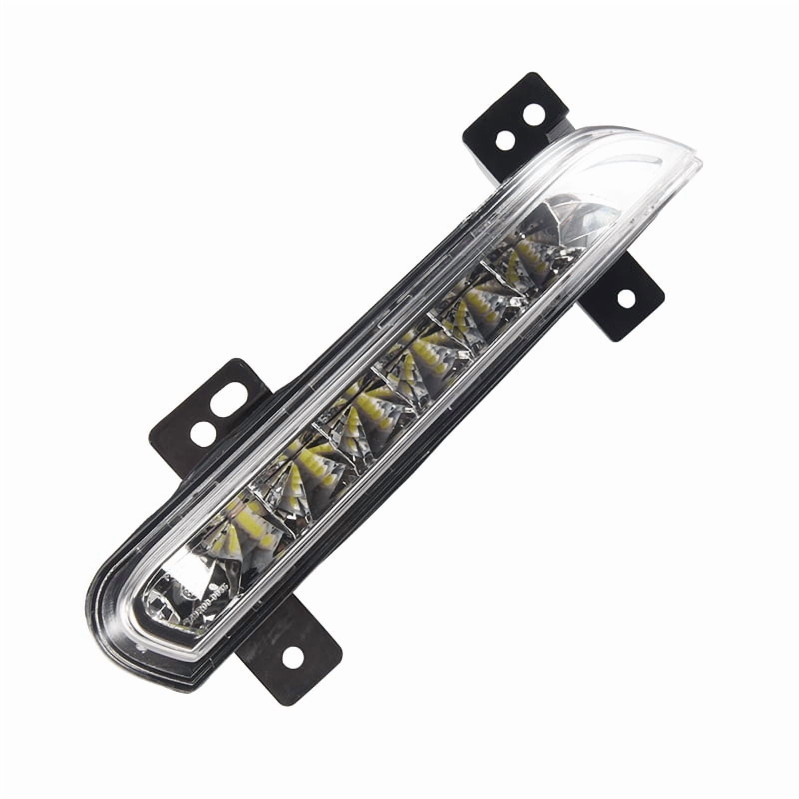 Car Front Left LED DRL Fog Light for Fluence 2014+ Auto Driving Lamp ...