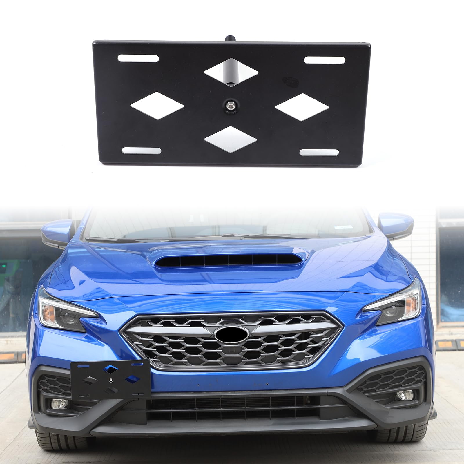 Car Front License Plate Mounting Bracket Compatible with Subaru WRX ...
