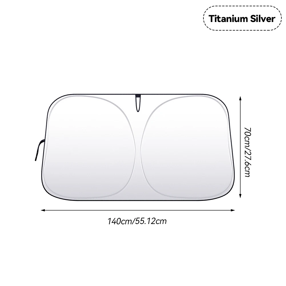 Car Front Window Sunshade Cover Sun Shade Windshield Visor Windscreen ...