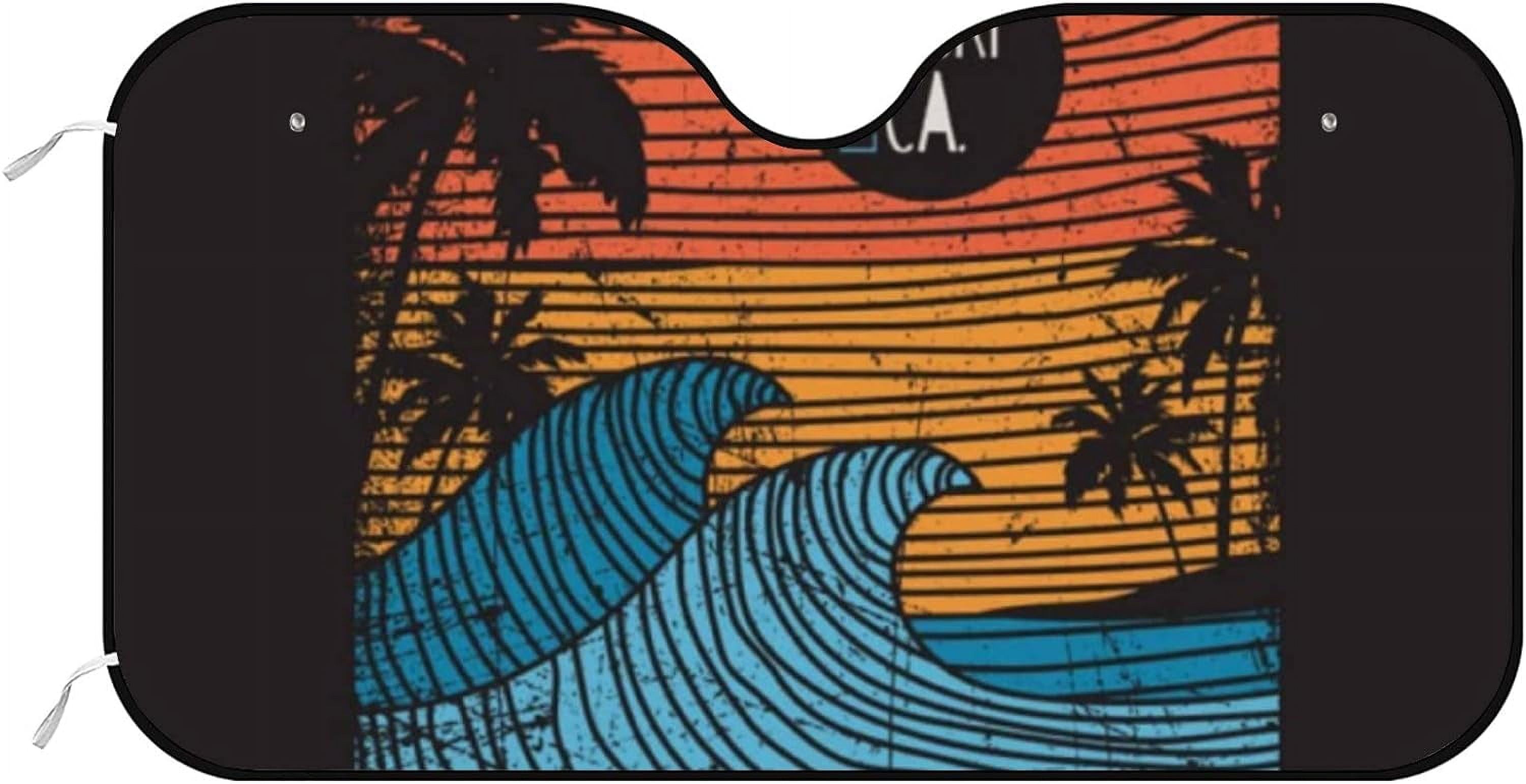 Car Front Windshield Sunshade UV Heat Protection, Foldable Auto ...