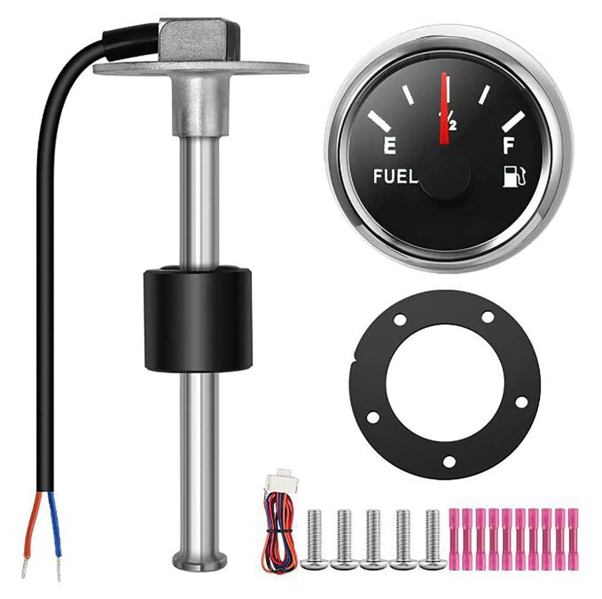 Car Fuel Level Gauge Kit, Sovob Waterproof Fuel Level Gauge Meter ...