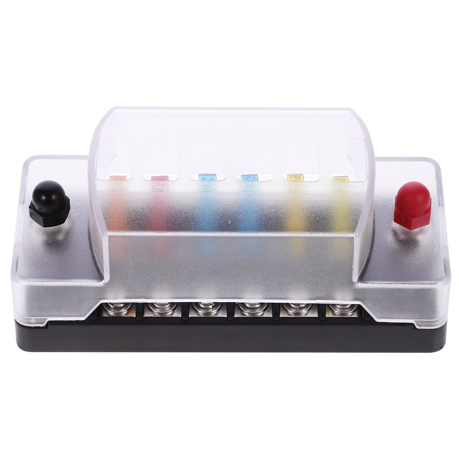 Car Fuse Box Fused Distribution Block Bus Bar Marine Automotive Fuse ...