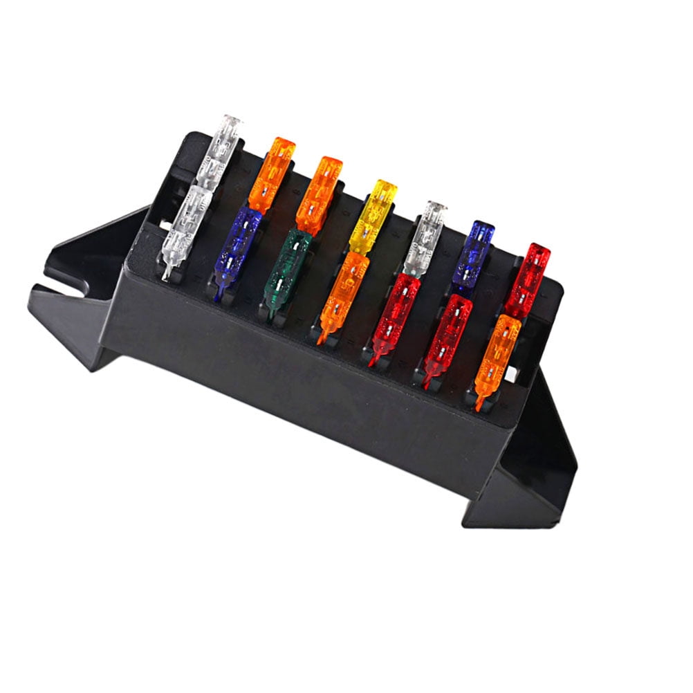 Car Fuse Holder Double Row Fuse Holder Auto Car Fuse Block Car Fuse ...