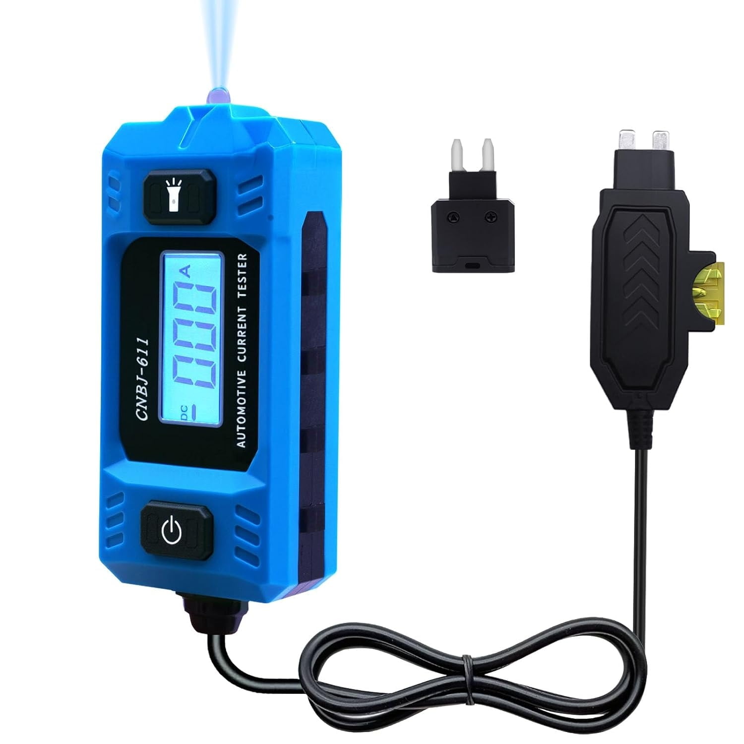 Car Fuse Tester Automotive Current Tester Car Circuit Fault Finder 20A ...