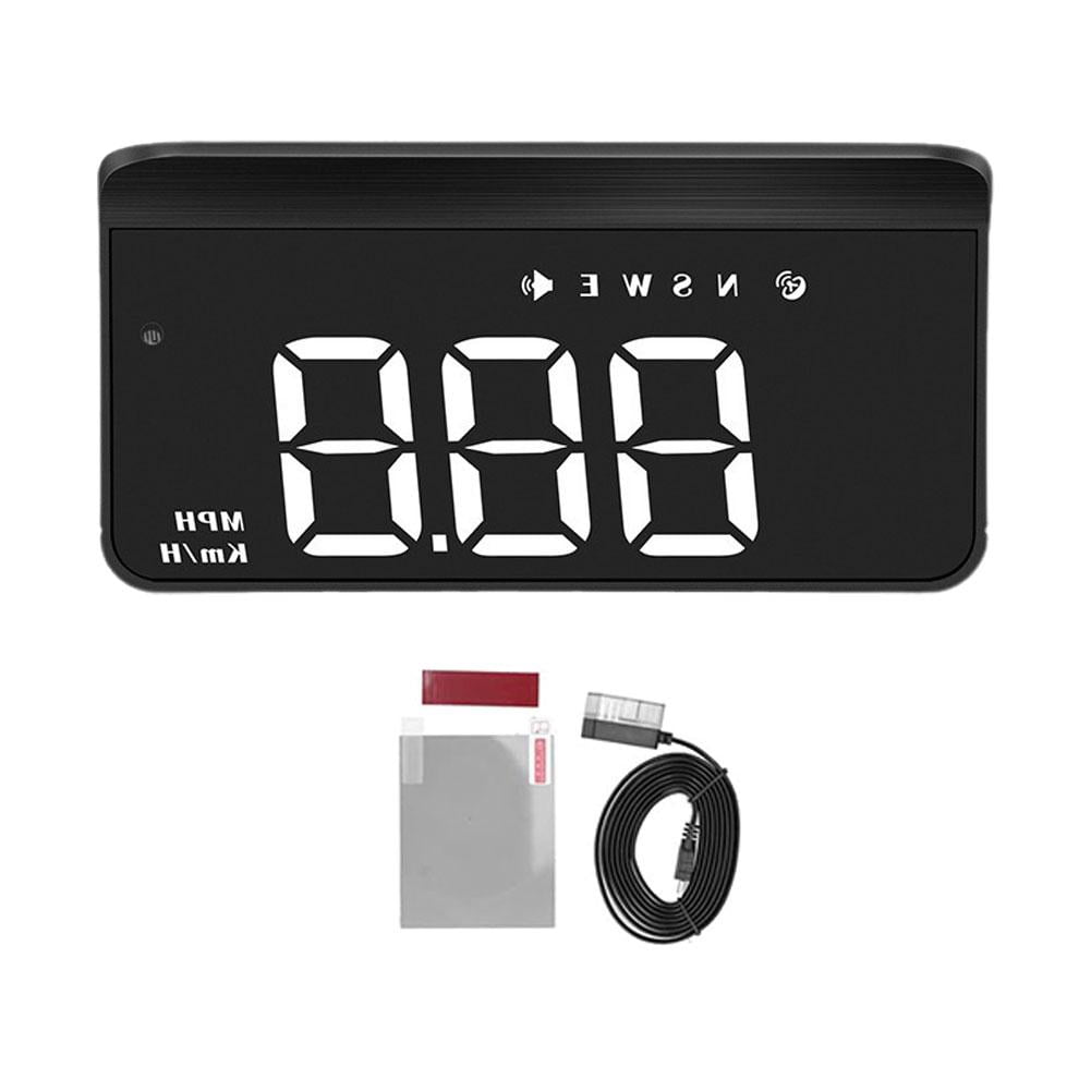 Car GPS Head Up Display Speedometer HUD Digital Windshield Projector ...