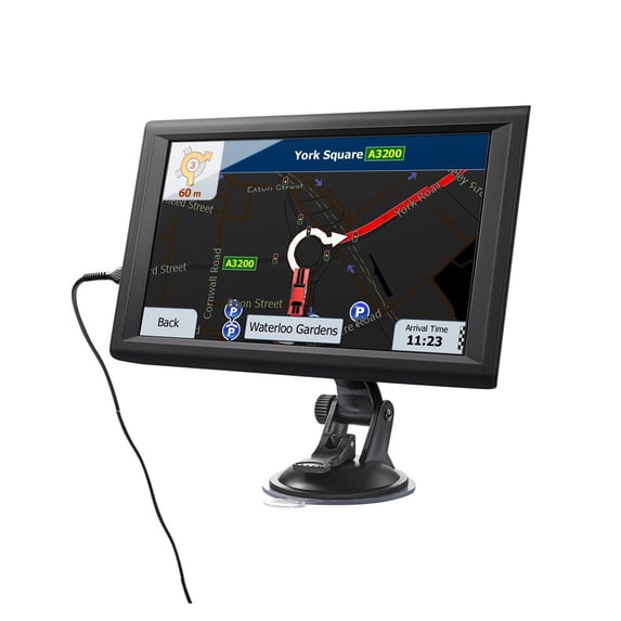 Car GPS Navigator 9 Inch Touch Screen, 16GB Navigation System with Dash ...