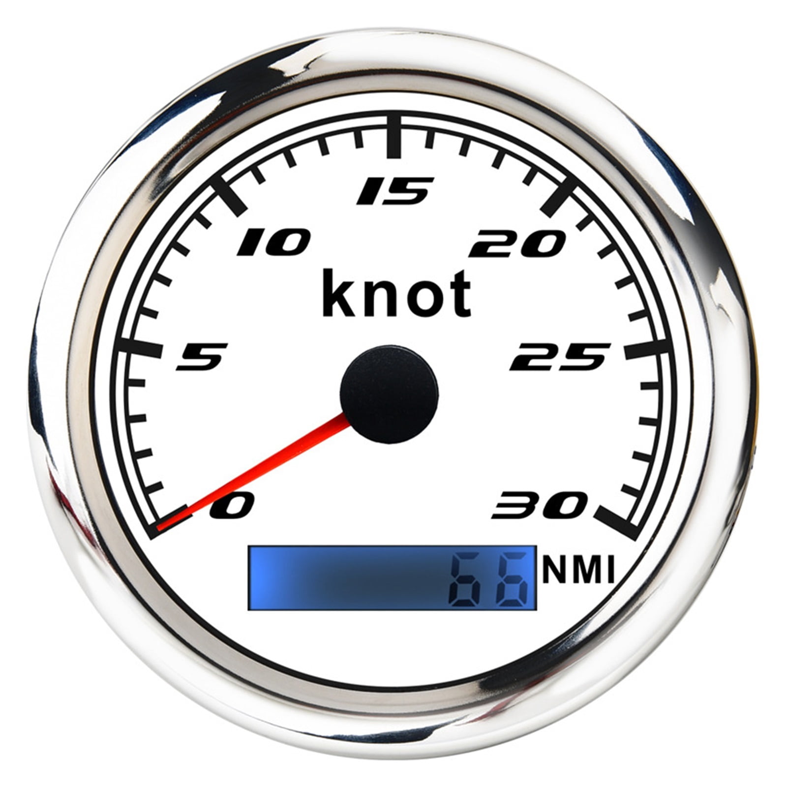 Car GPS Speedometer 30 Knot 60 Knot 12V/24V Auto 85MM Speed Meter Gauge ...