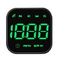 Car GPS Speedometer with Speed MPH, Overspeed Car Alarm Fatigue Driving ...