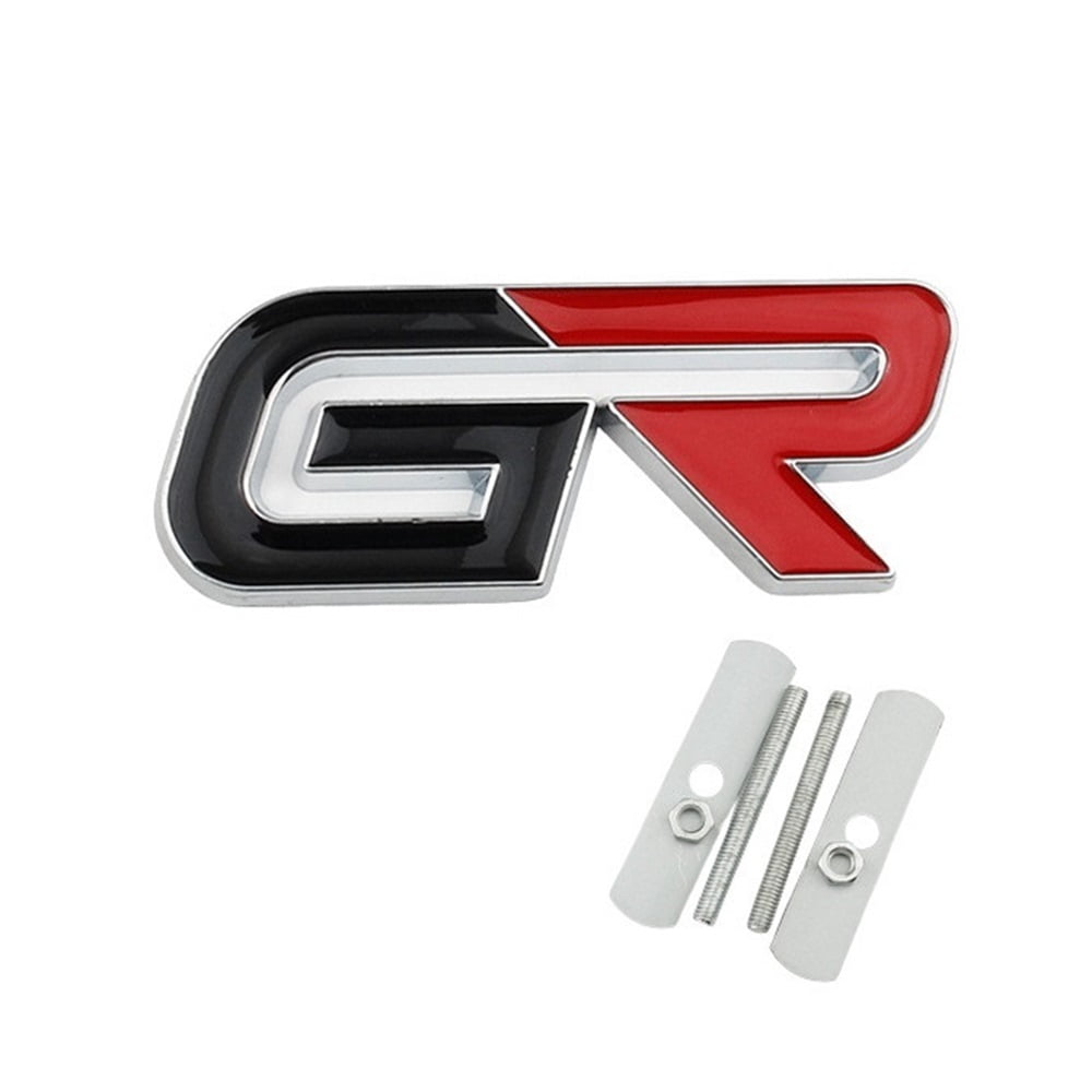 Car GR Logo Emblem Badge Stickers Decals Labeling For Toyota GR Sport ...