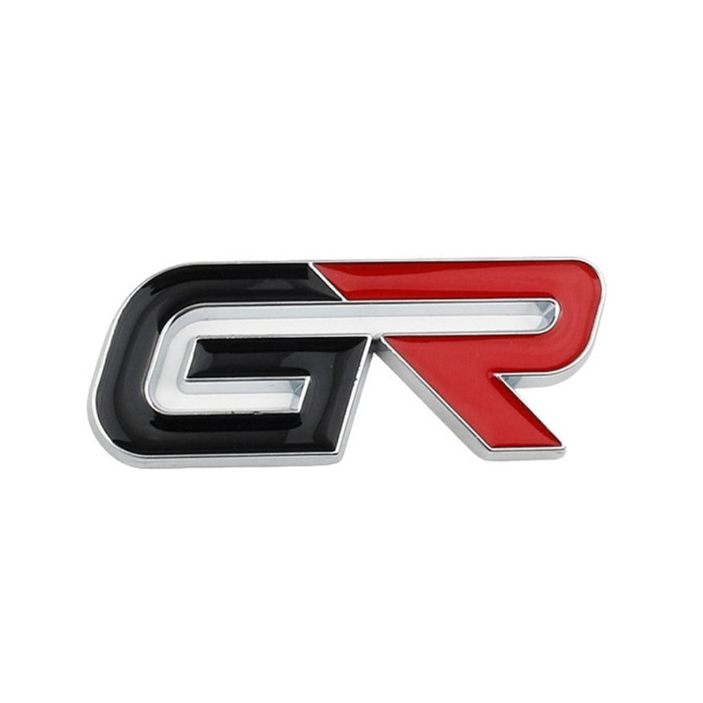 Car GR Logo Emblem Badge Stickers Decals Labeling For Toyota GR Sport ...