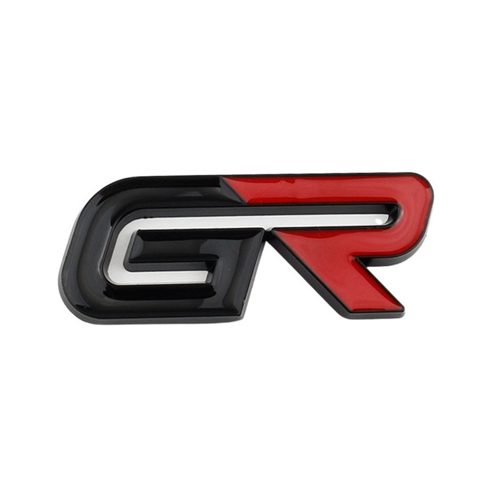Car GR Logo Emblem Badge Stickers Decals Labeling For Toyota GR Sport ...