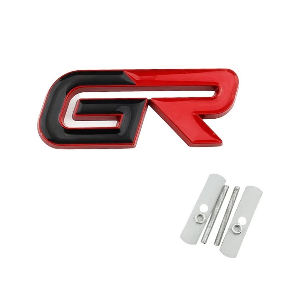 Car GR Logo Emblem Badge Stickers Decals Labeling For Toyota GR Sport ...