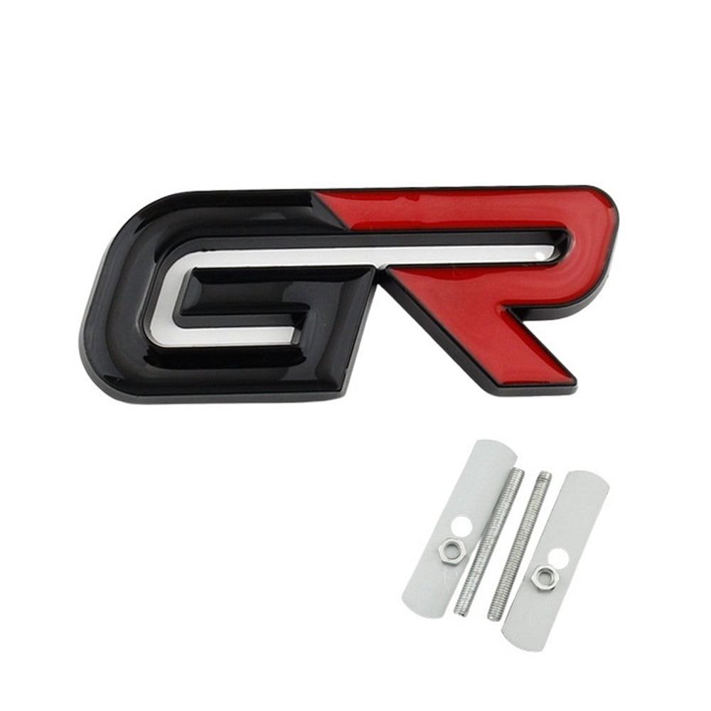 Car GR Logo Emblem Badge Stickers Decals Labeling For Toyota GR Sport ...