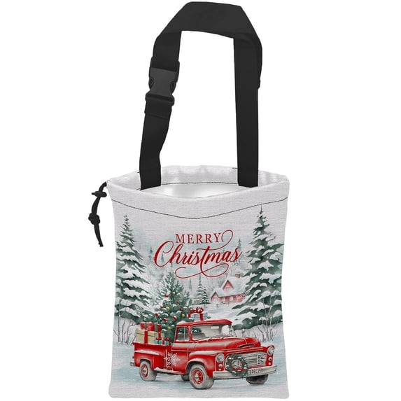Car Garbage Bag Hanging Car Trash Can for Back Seat with Drawstring ...