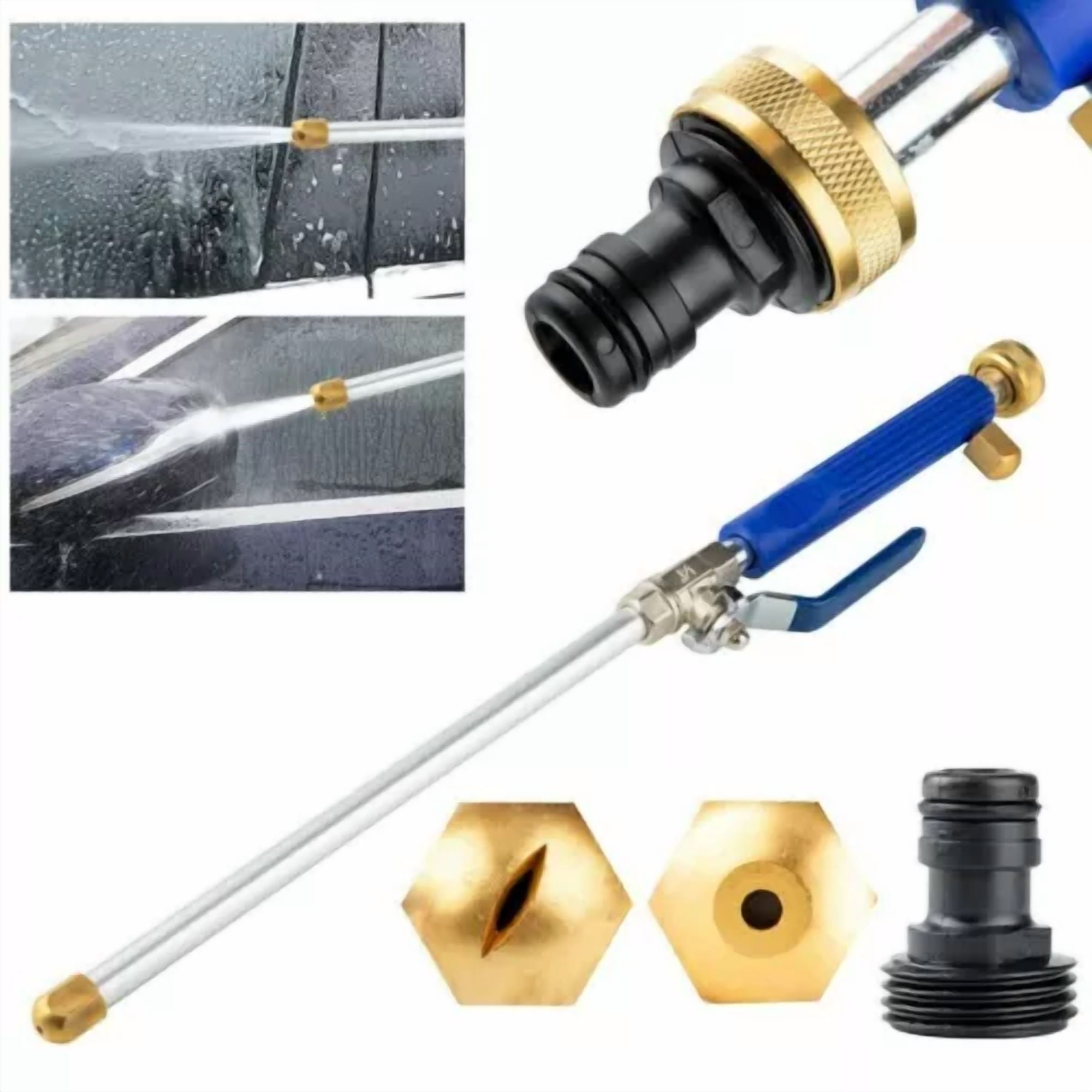 Car Garden High Pressure Power Washer Spray Water Gun With Nozzle Hose ...