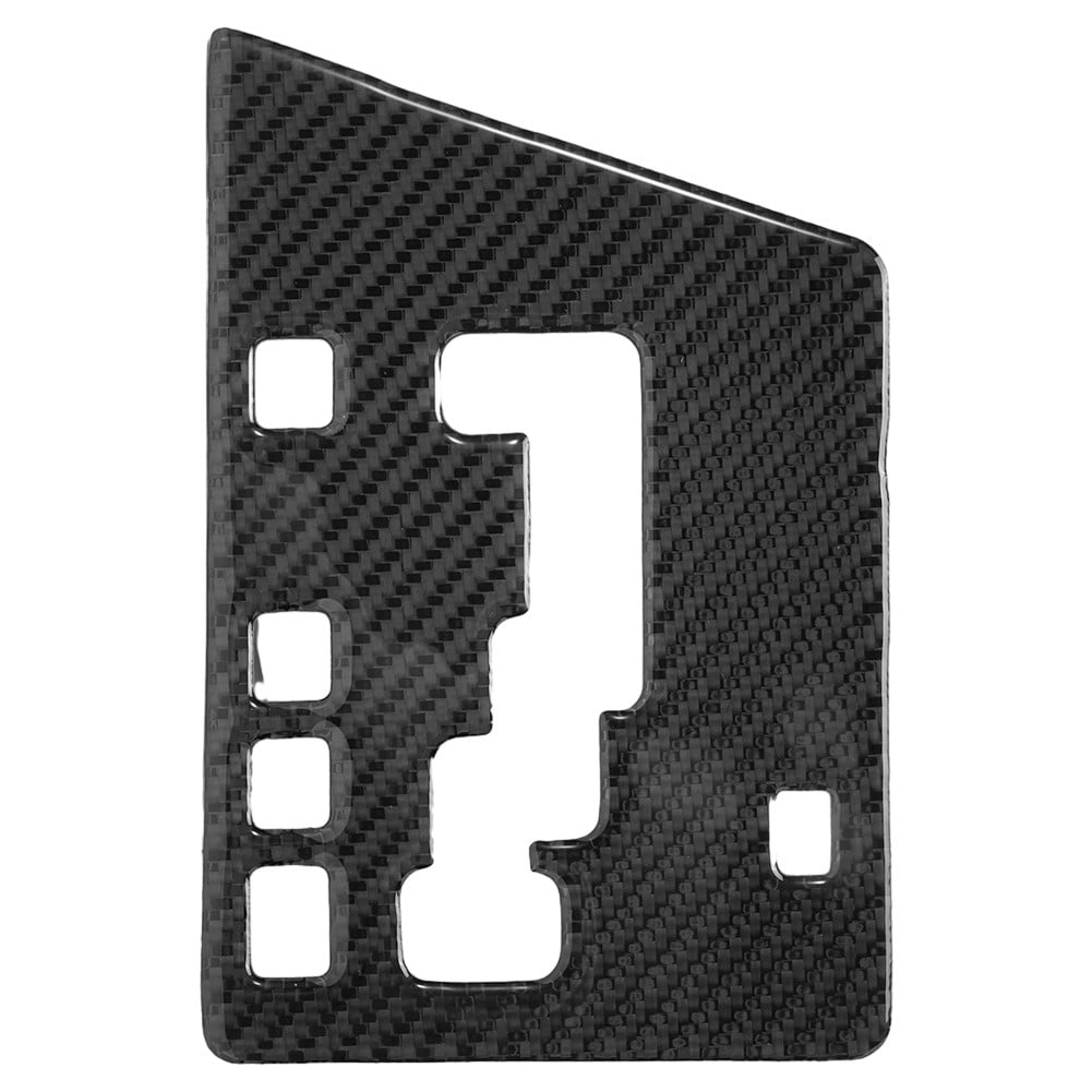 Car Gear Shift Box Panel Cover Trim Carbon Fiber For Dodge Challenger ...